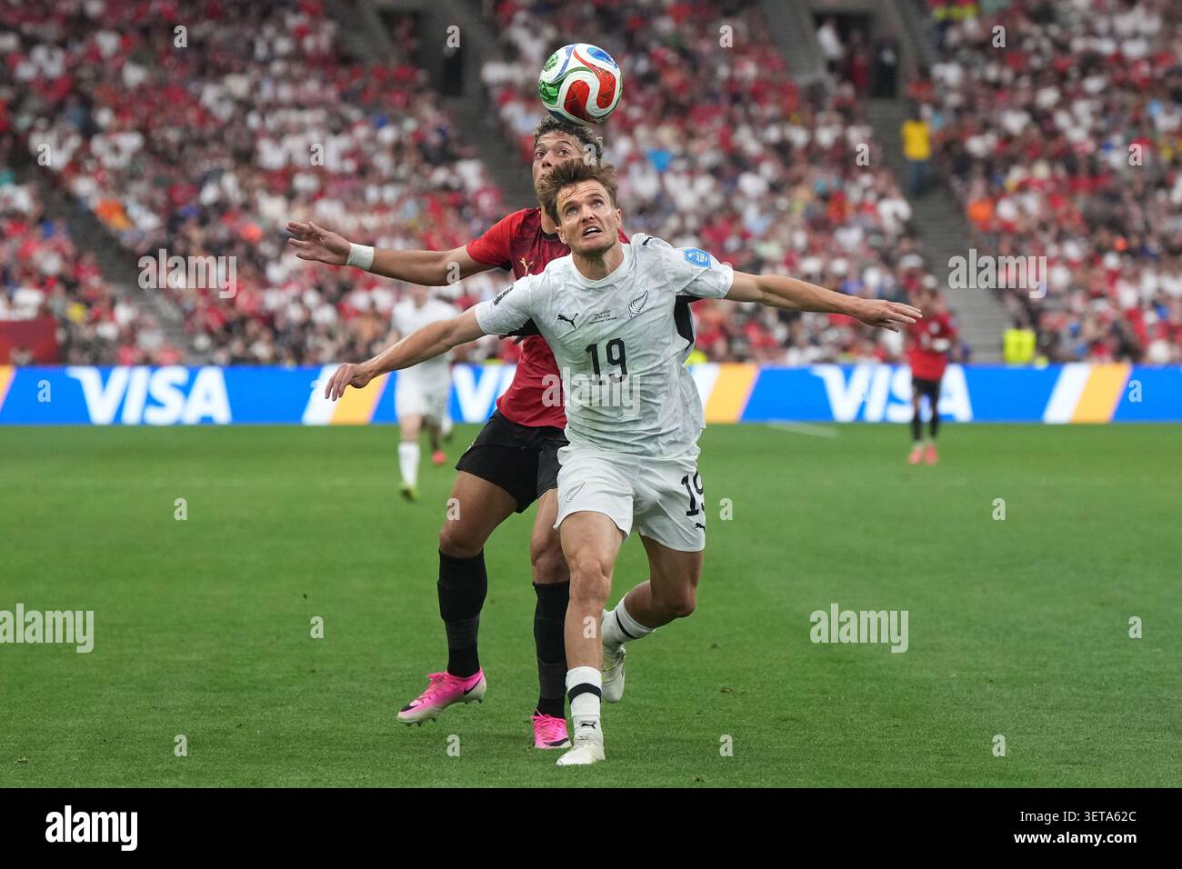 Egypt s Emam Ashour 8 And New Zealand s Ben Old 19 Vie For The Ball Egypt s Emam Ashour 8 And New Zealand s Ben Old 19 Vie For The Ball