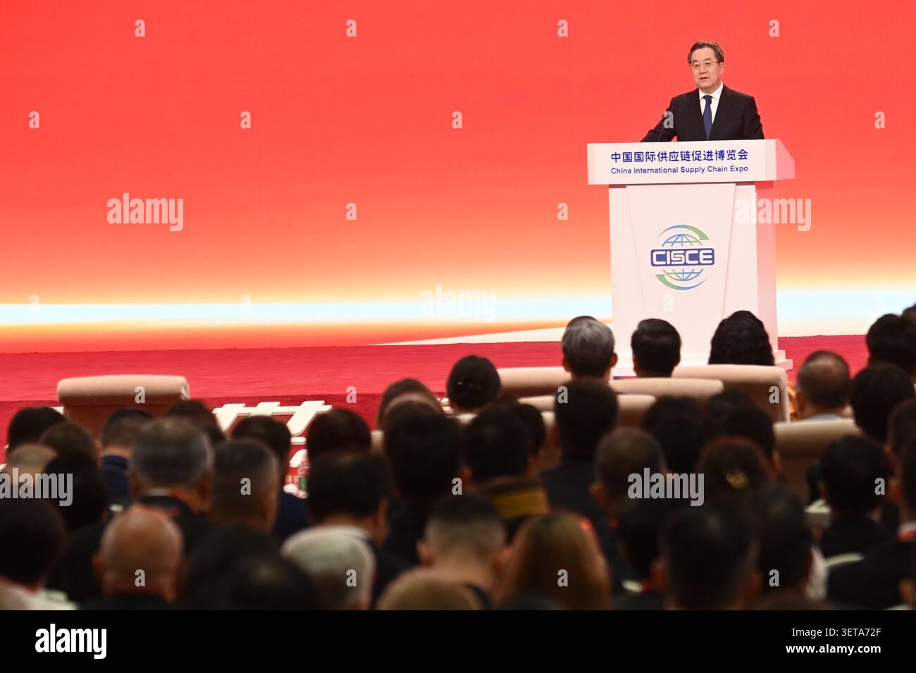 22 June 2026, China, Beijing: China's Vice Premier Ding Xuexiang speaks ...