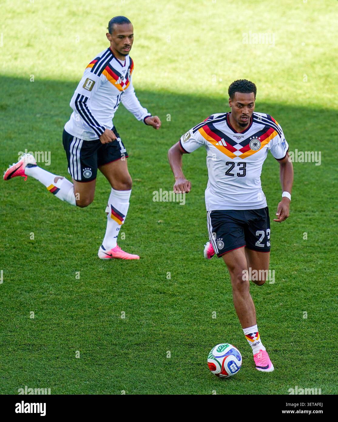 Germany midfielder Felix Nmecha (23) during the Germany v Côte d'Ivoire ...