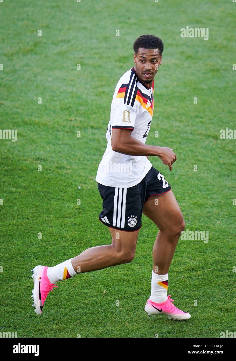 Germany midfielder Felix Nmecha (23) during the Germany v Côte d'Ivoire ...