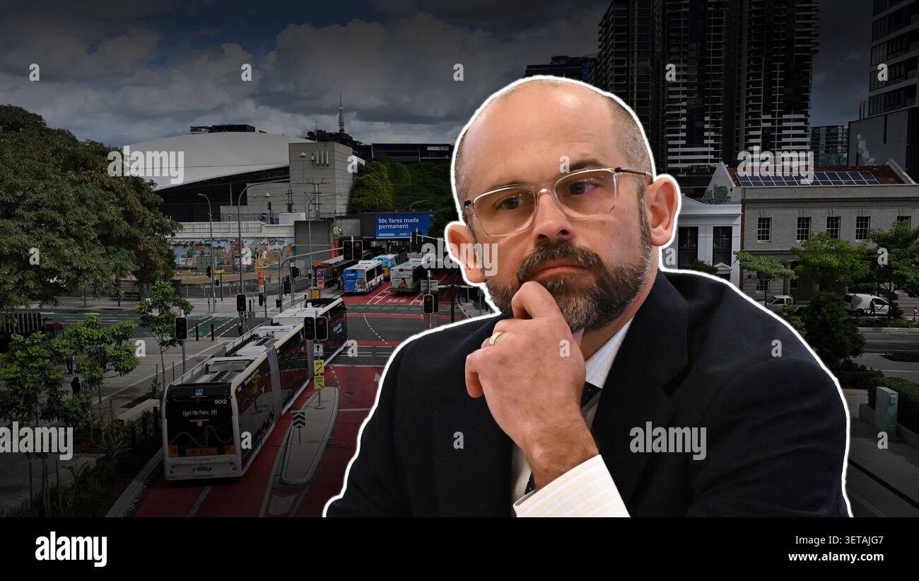 A composite created on Monday, June 22, 2026 featuring QLD Treasurer ...