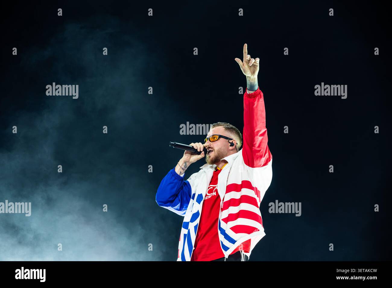 21 June 2026, Baden-Württemberg, Neuhausen ob Eck: German rapper Finch ...