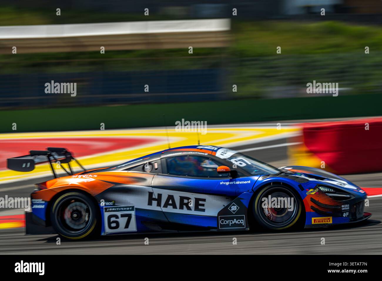 Spa Francorchamps, Belgium, 21st June, 2026, Car #67 Simon Orange ...