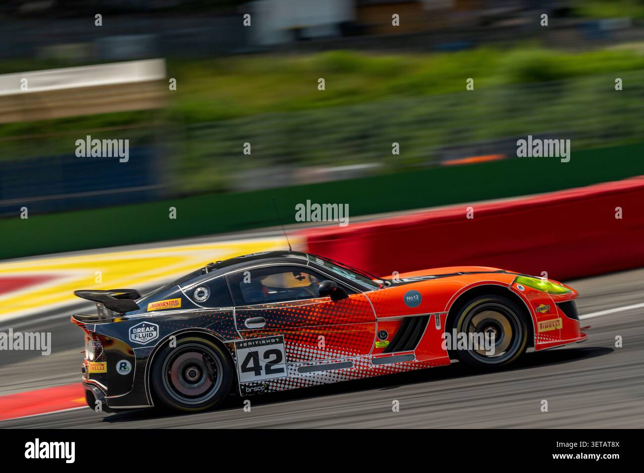 Spa Francorchamps, Belgium, 21st June, 2026, Car #42 Luke Shaw & Jack ...