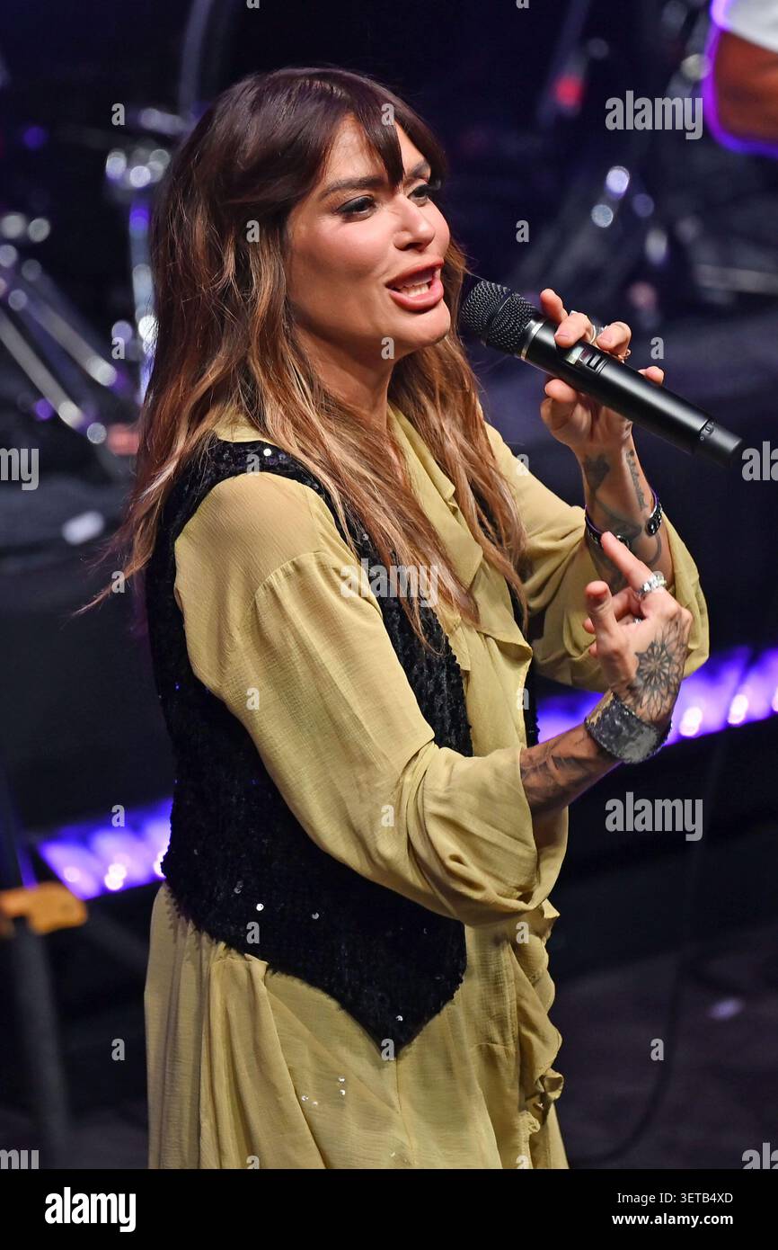 LONDON, ENGLAND - JUNE 21: Kany García performing at Shepherd’s Bush ...