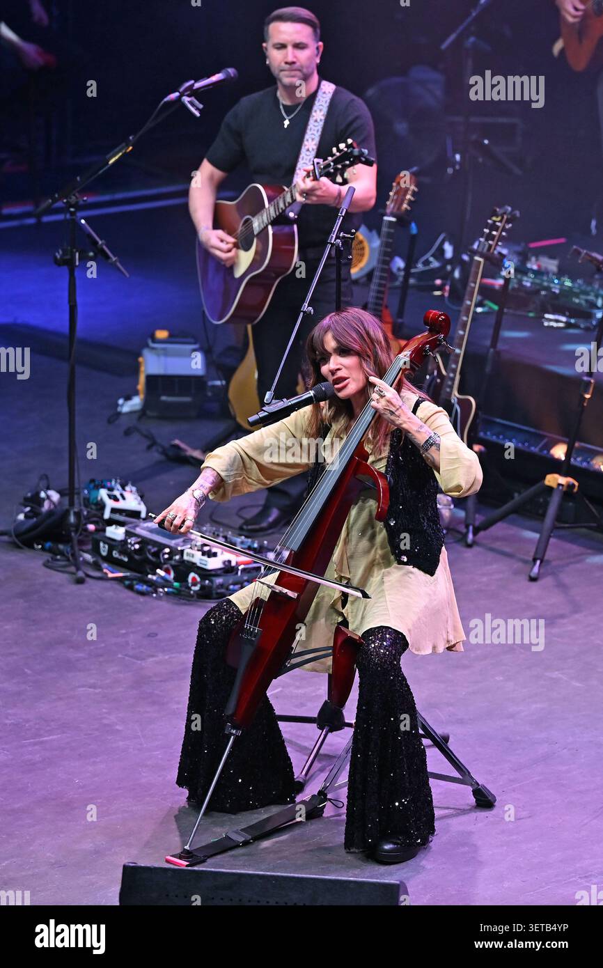 LONDON, ENGLAND - JUNE 21: Kany García performing at Shepherd’s Bush ...