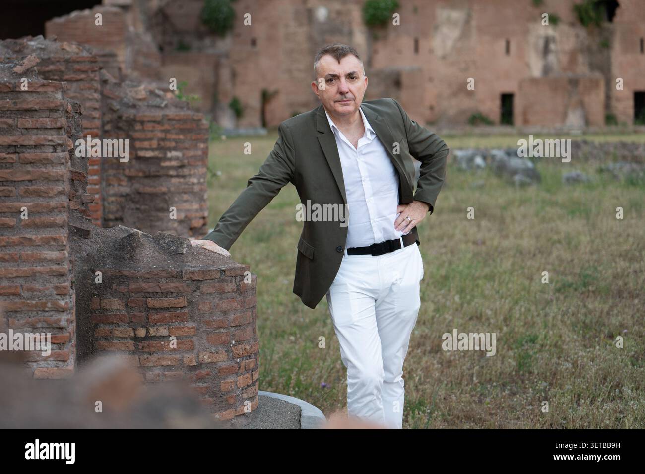 Spanish writer Manuel Vilas attends the ''Letterature'' International ...
