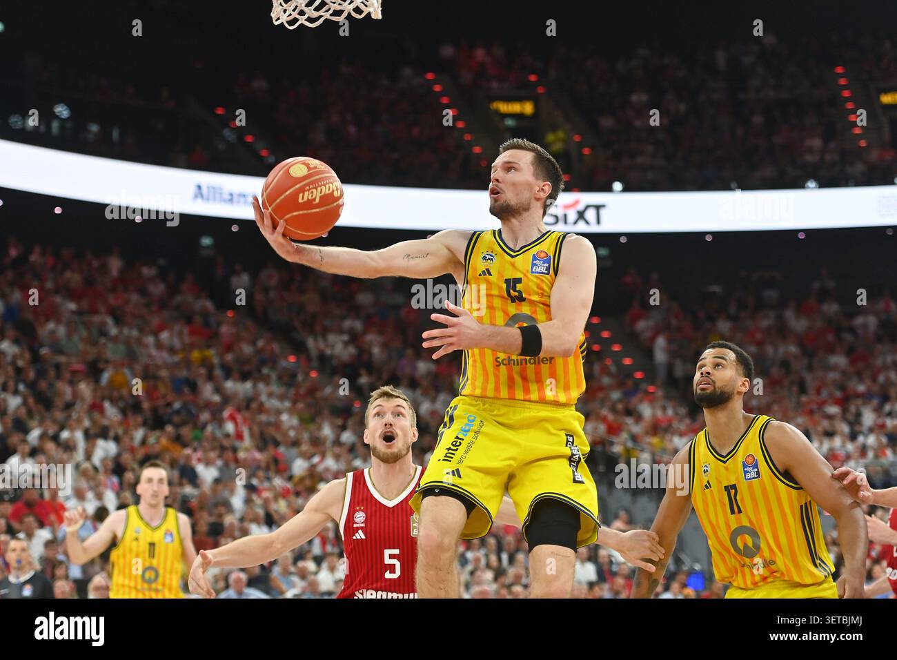 Martin HERMANNSSON (Berlin), Action. Basketball BBL, Season 2025/2026 ...