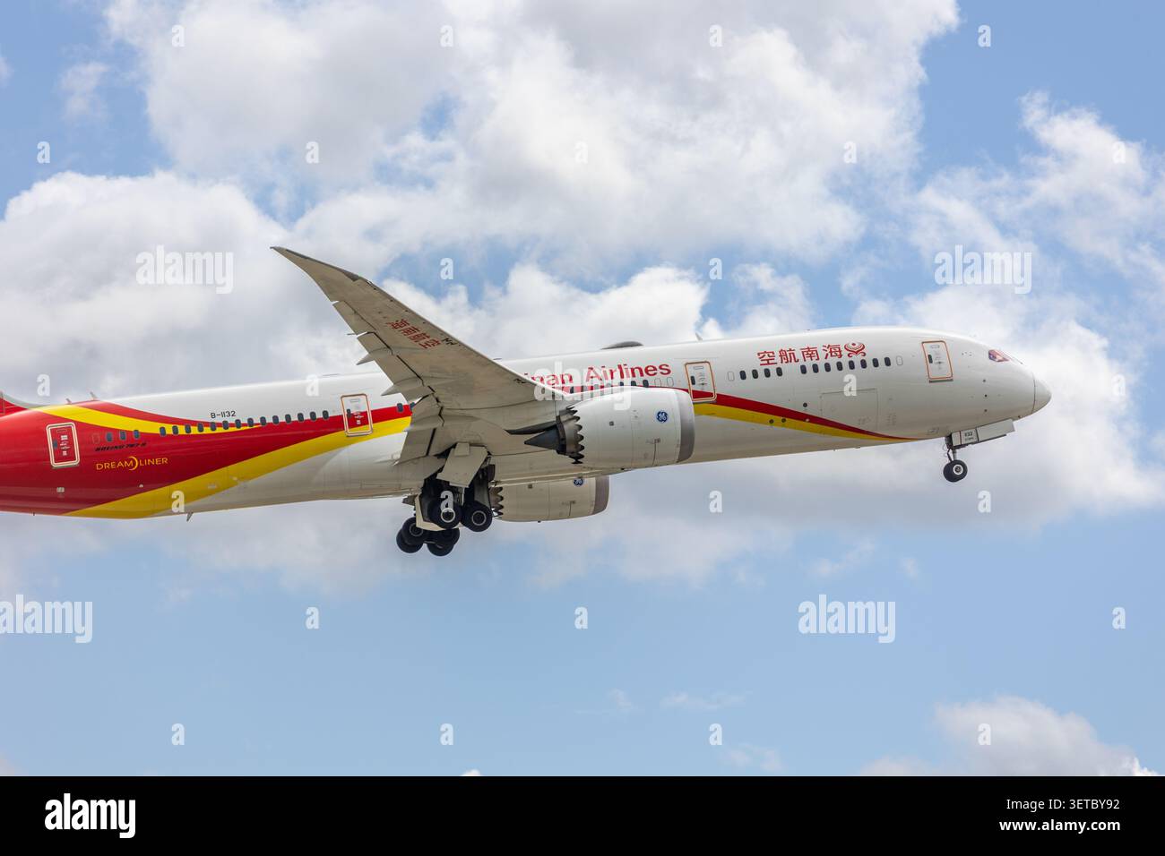 Berlin, Germany - June 14 2026. Hainan Airlines Boeing 787-9 Dreamliner ...