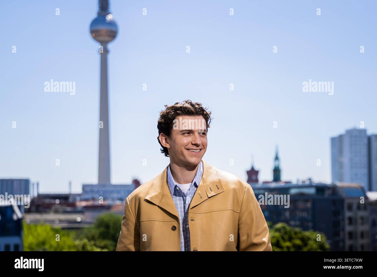 22 June 2026, Berlin: Tom Holland, actor, photographed at a photocall ...