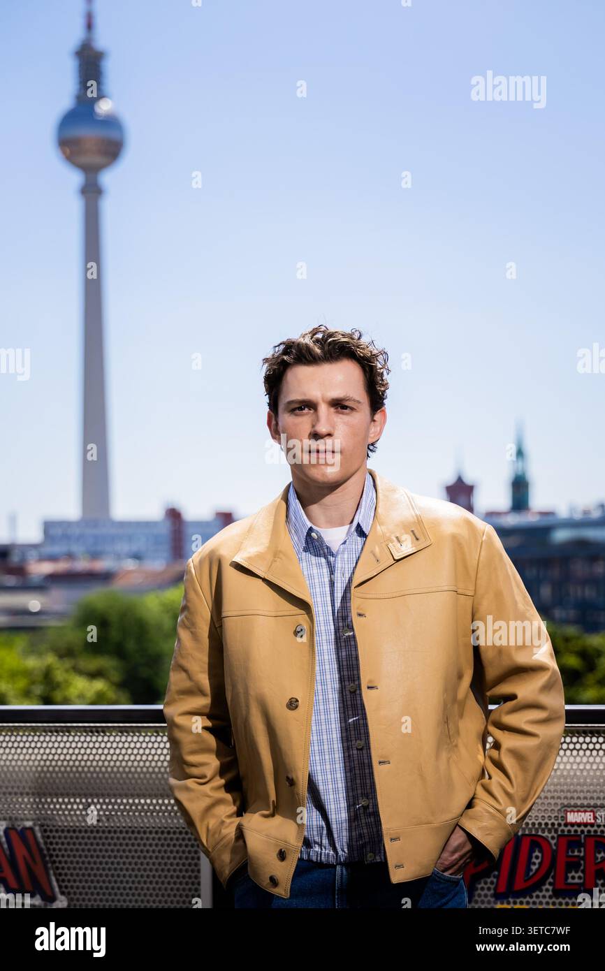 22 June 2026, Berlin: Tom Holland, actor, photographed at a photocall ...