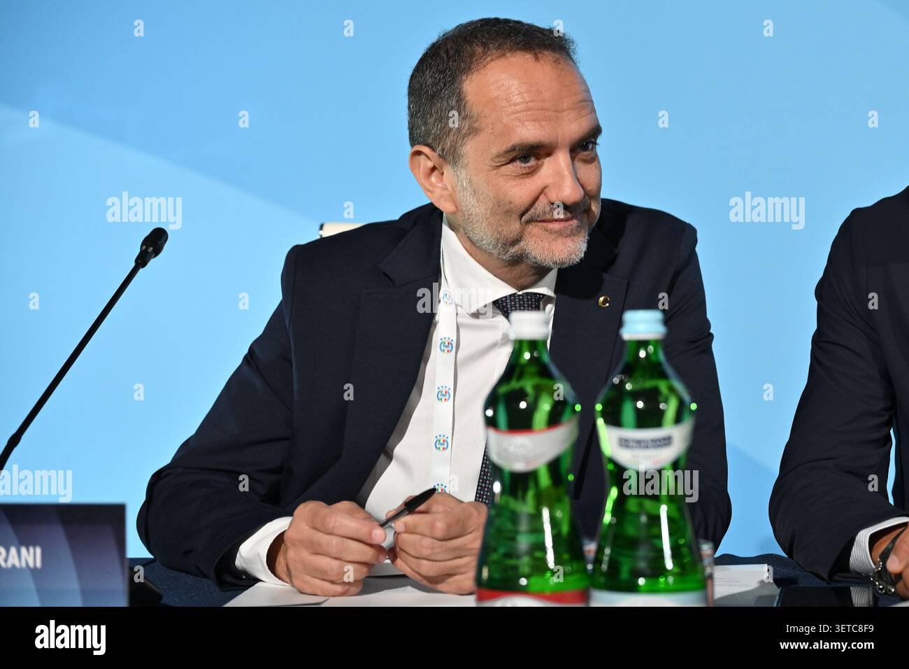 Matteo Marani participates in the elective Federal Assembly of the FIGC ...