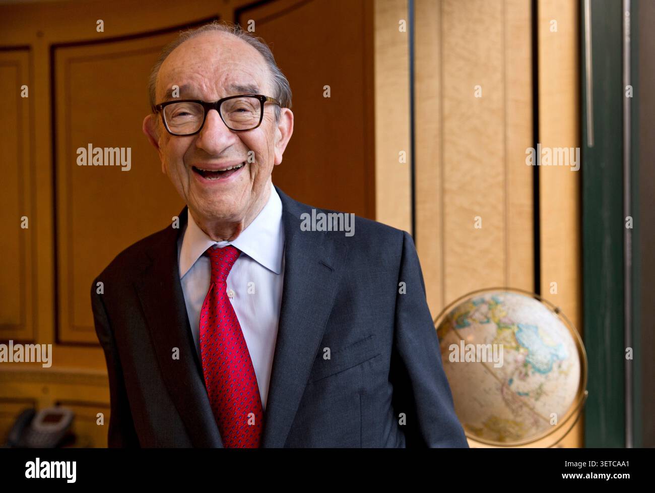 FILE - Economist Alan Greenspan, chairman of the Federal Reserve from ...