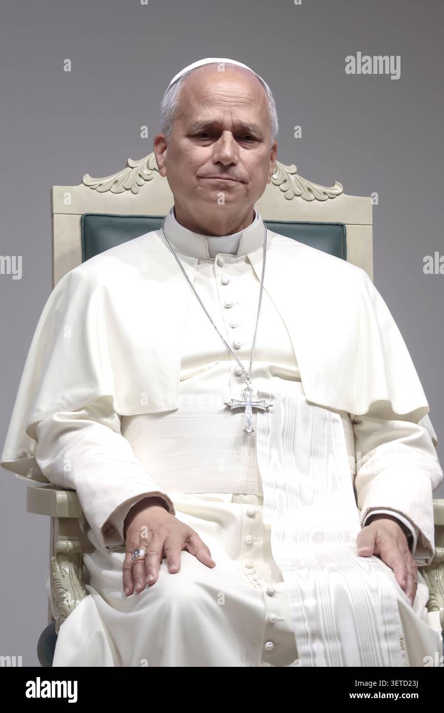 IPA85939686 - Italy, Rome, Vatican, June 22, 2026: Pope Leo XIV visits ...