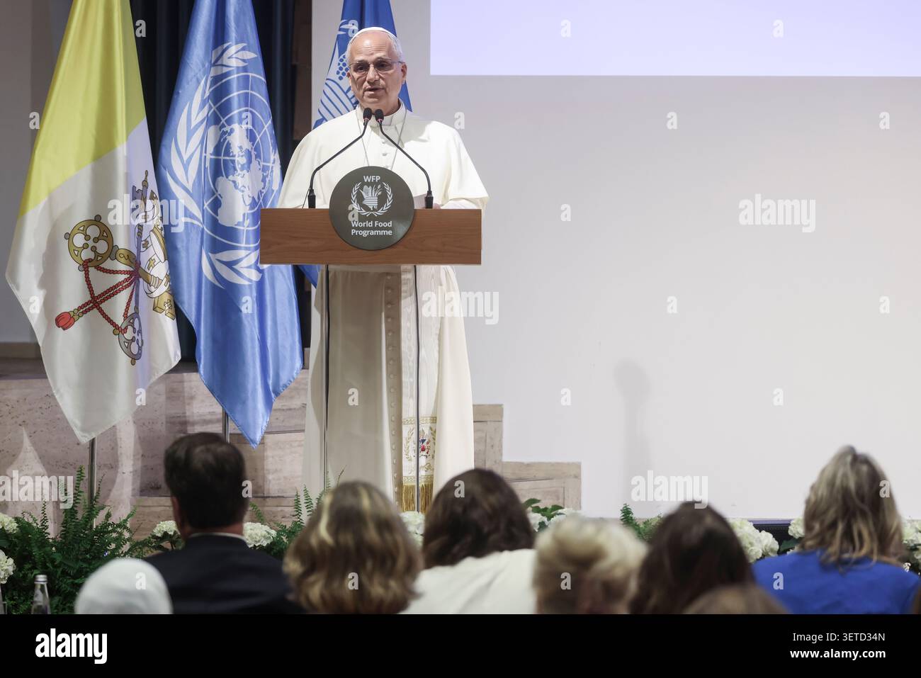 IPA85939619 - Italy, Rome, Vatican, June 22, 2026: Pope Leo XIV visits ...