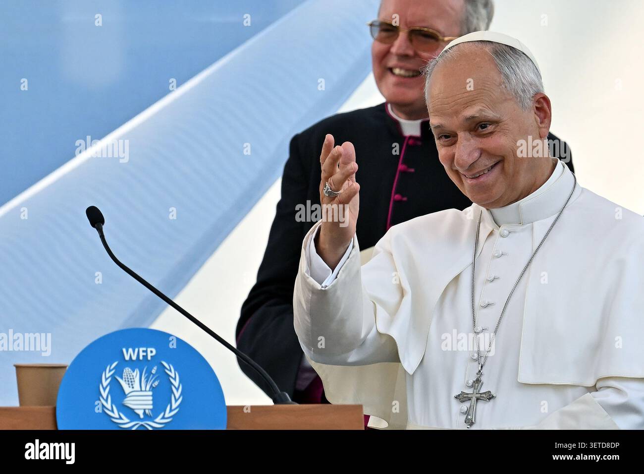 IPA85940679 - Italy, Rome, Vatican, June 22, 2026. Pope Leo XIV during ...