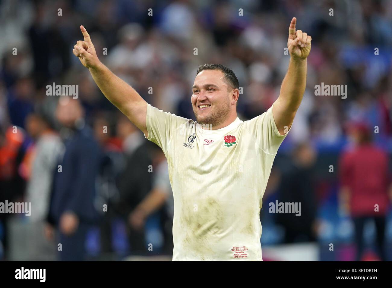 File photo dated 15-10-2023 of England's Jamie George. England have ...