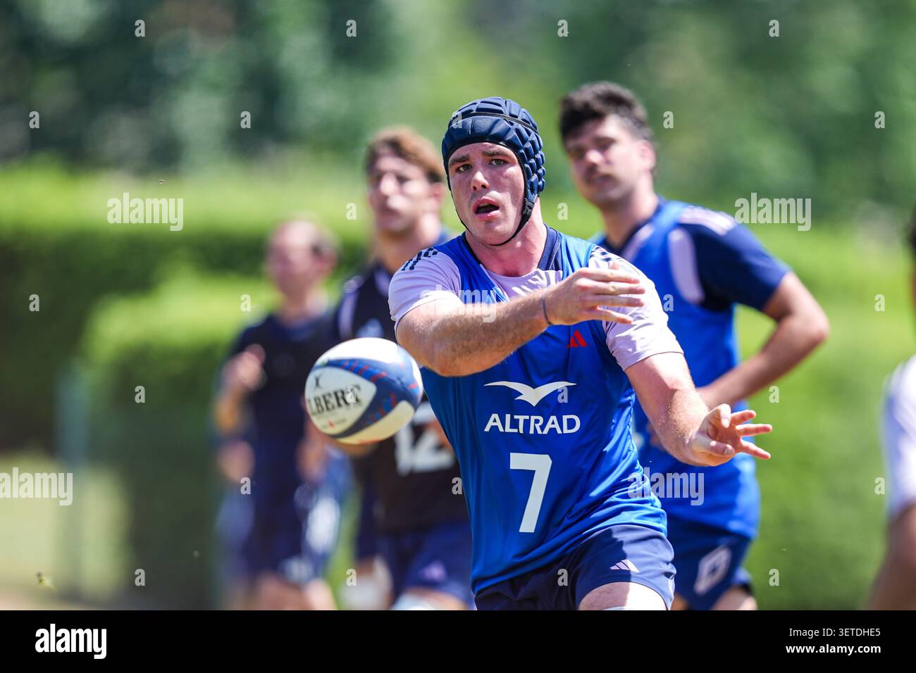 Killian TIXERONT of France during the training session of France team ...