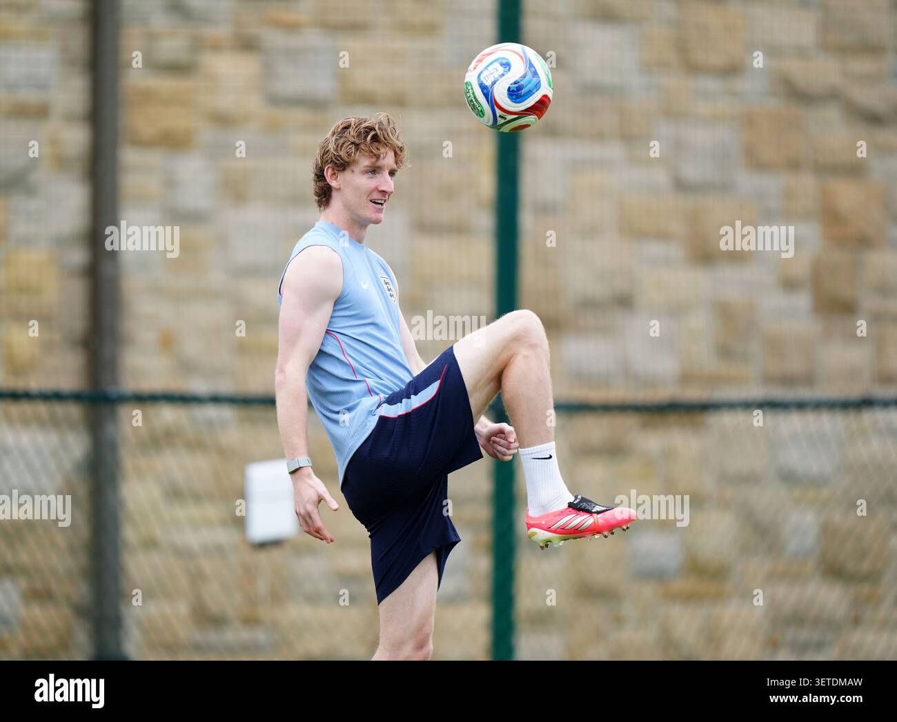 England's Anthony Gordon during a training session at Swope Soccer ...