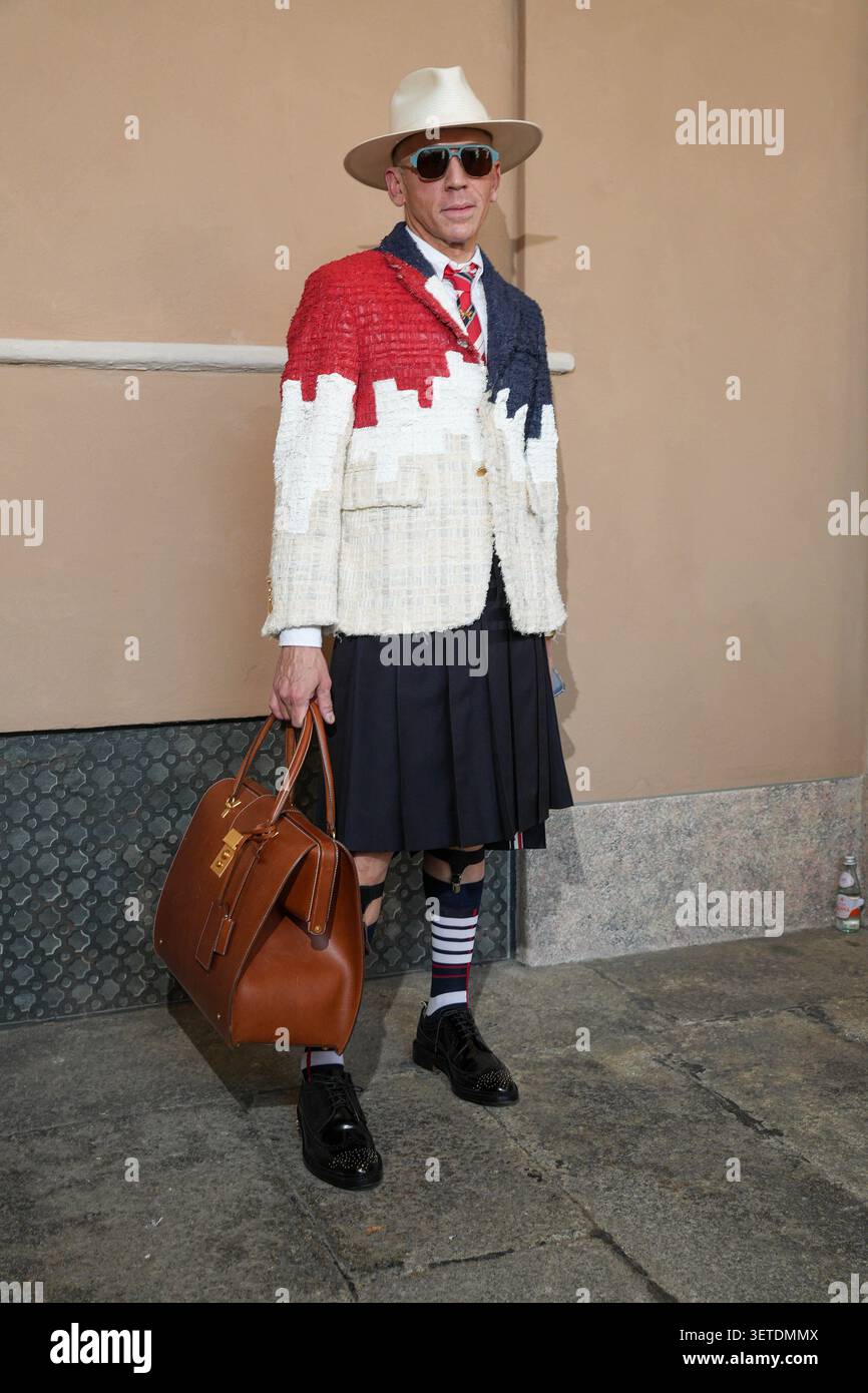IPA85941545 - Milan, Milan Men’s Fashion Week Spring/Summer 2027 - Men ...