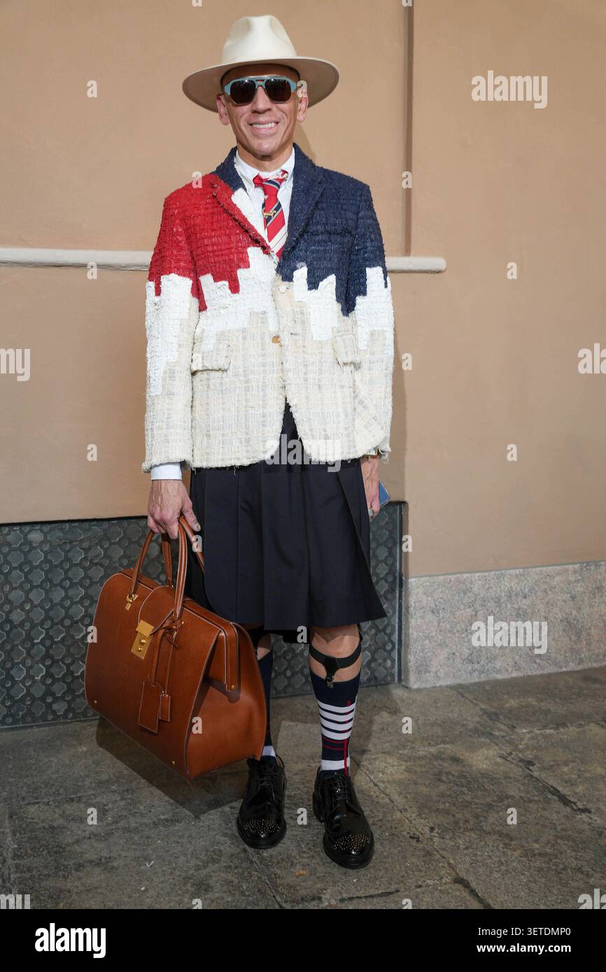 IPA85941547 - Milan, Milan Men’s Fashion Week Spring/Summer 2027 - Men ...