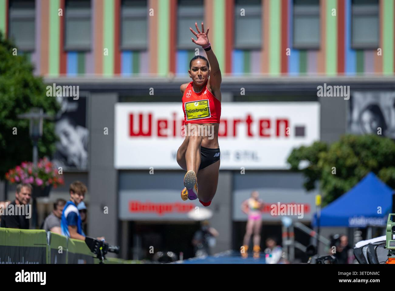 ESSEN, GERMANY - JUNE 21: Hildebrand Ruth (TSV Bayer o4 Leverkusen, GER ...