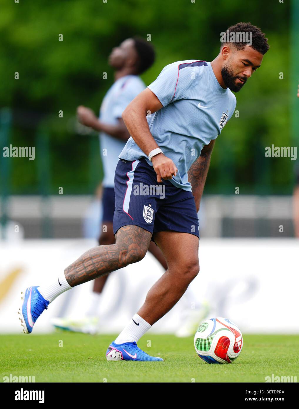 England's Reece James during a training session at Swope Soccer Village ...