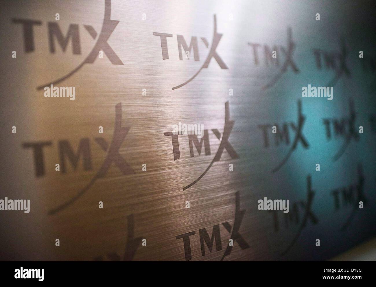 The TMX Group logo is shown in Toronto on Friday June 28, 2013. THE ...