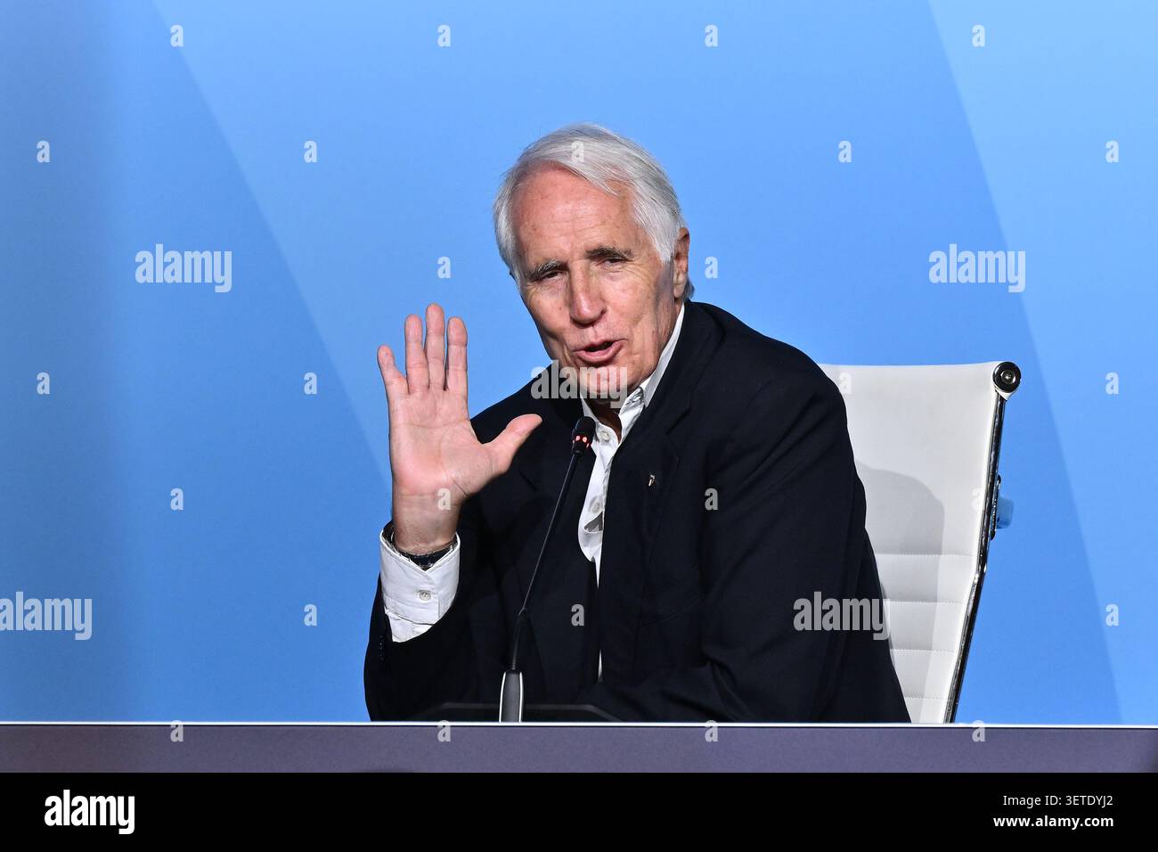 Giovanni Malagò participates in the elective Federal Assembly of the ...