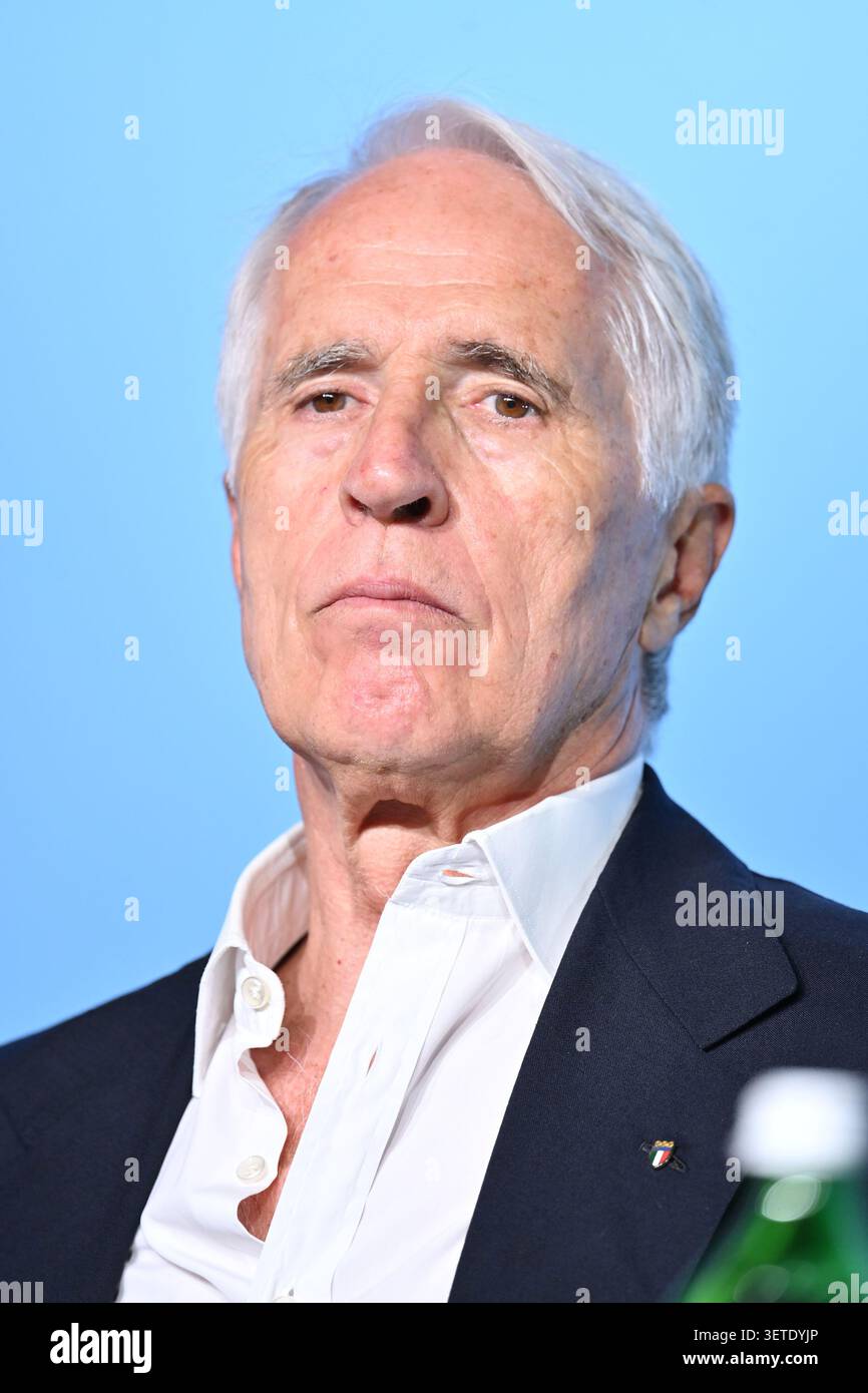 Giovanni Malagò participates in the elective Federal Assembly of the ...