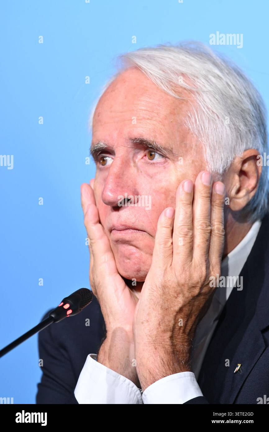 IPA85943501 - Giovanni Malago attends the FIGC's elective Federal ...