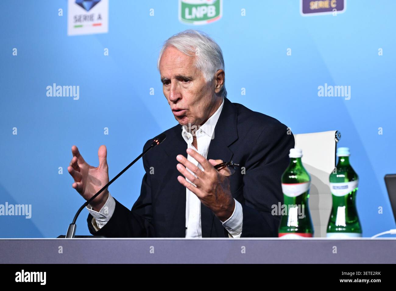 IPA85943487 - Giovanni Malago attends the FIGC's elective Federal ...