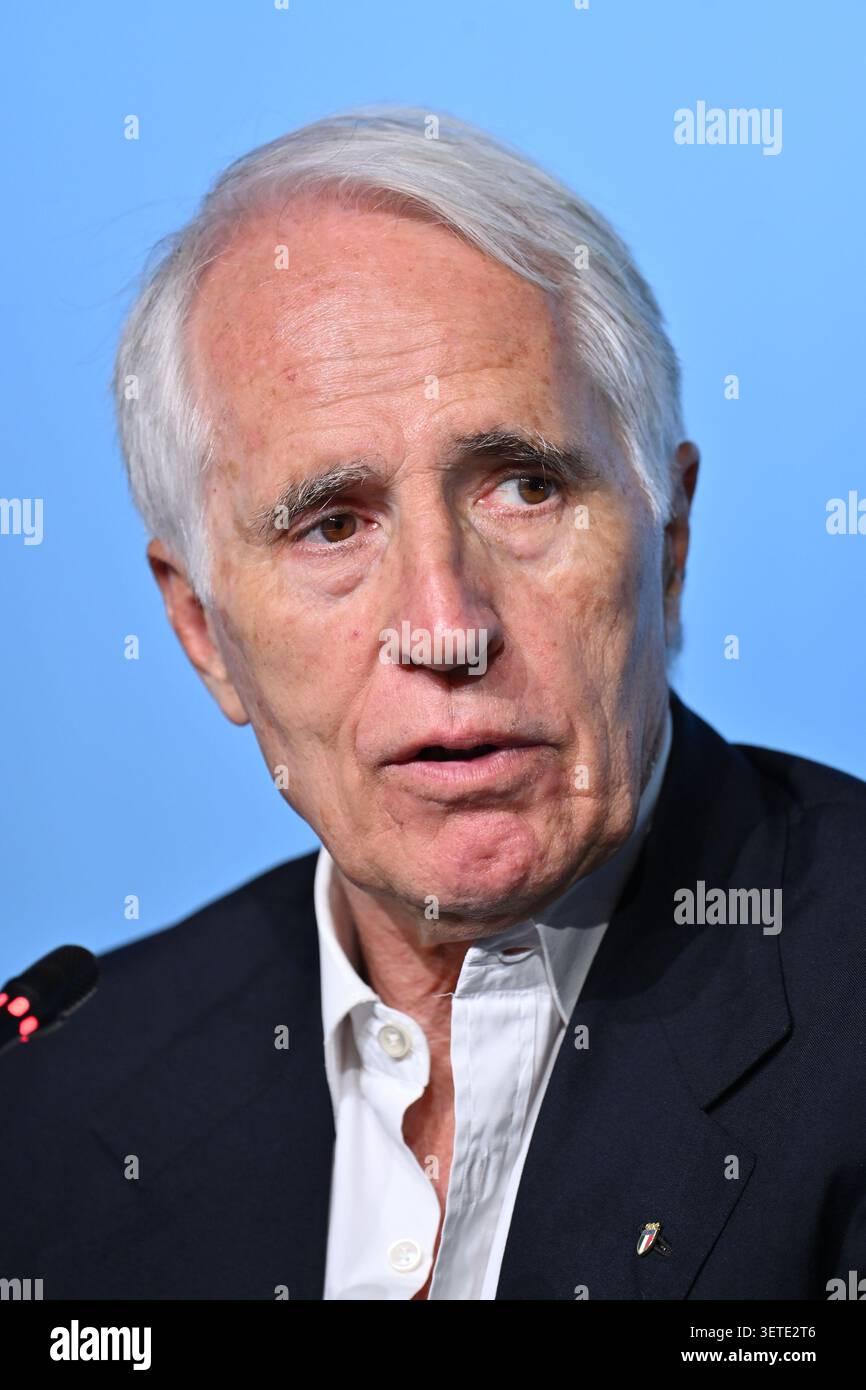 IPA85943483 - Giovanni Malago attends the FIGC's elective Federal ...