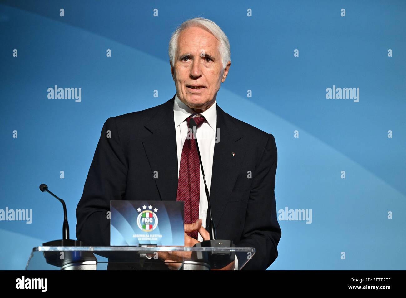 IPA85943492 - Giovanni Malago attends the FIGC's elective Federal ...