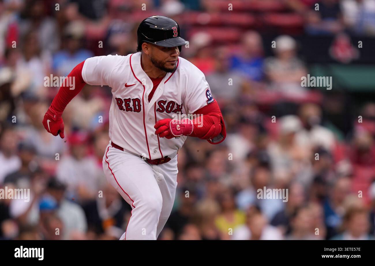 Boston Red Sox's Willson Contreras during a baseball game, Thursday ...