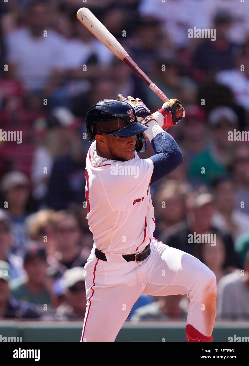 Boston Red Sox's Ceddanne Rafaela during a baseball game, Thursday ...