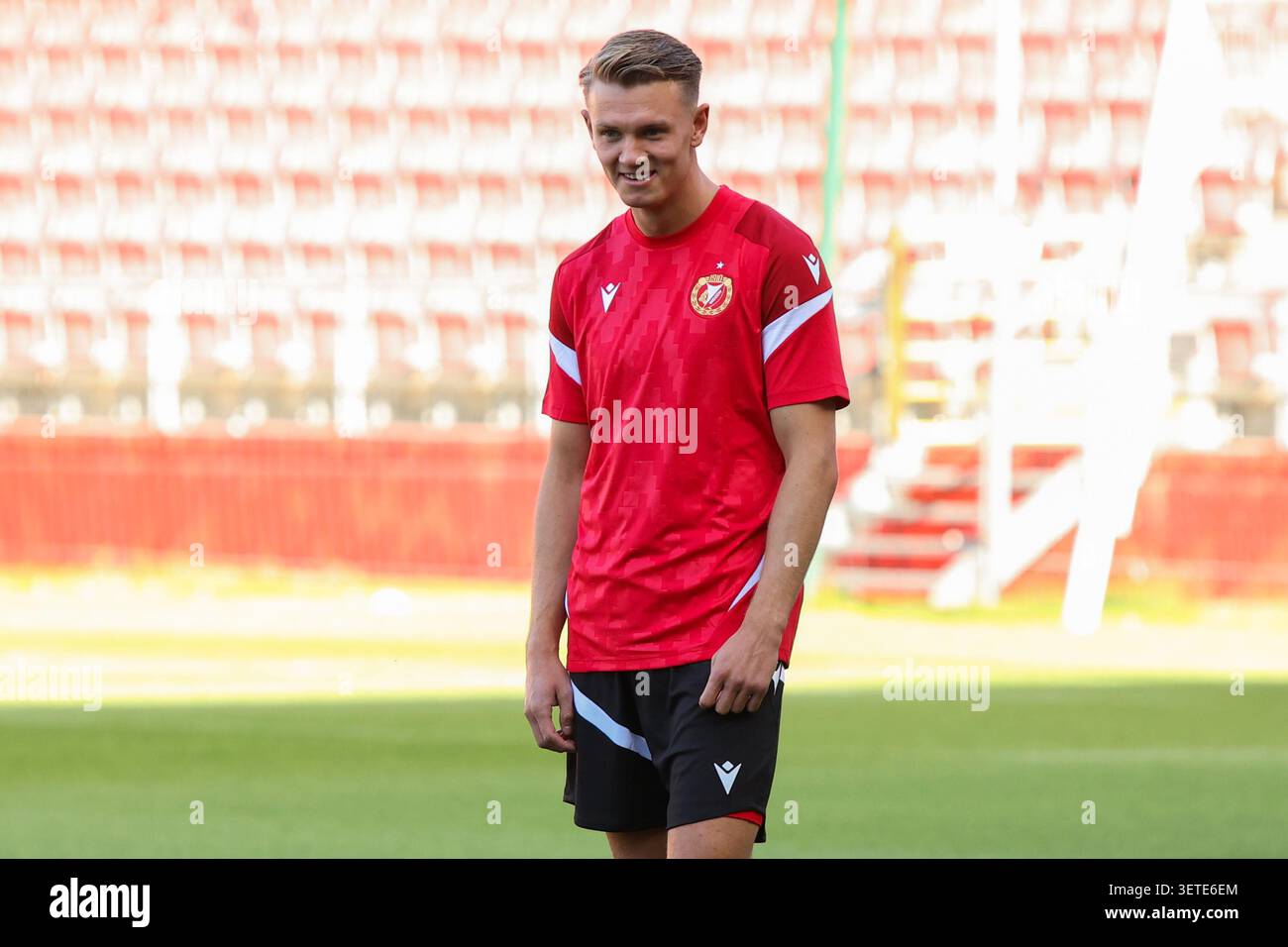 Lodz 22.06.2026. Football PKO BP Ekstraklasa Widzew Lodz training in ...