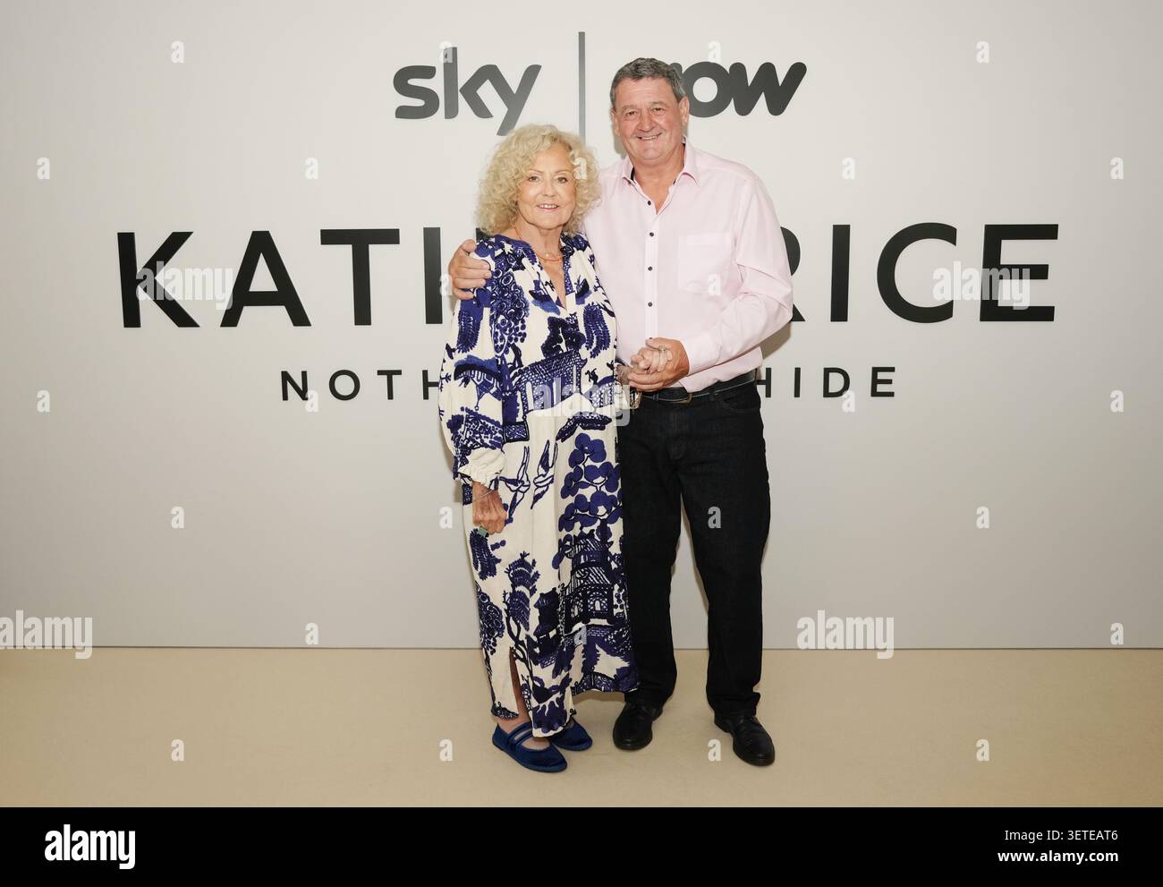 Amy Price and Paul Price attend a special screening for Sky documentary ...