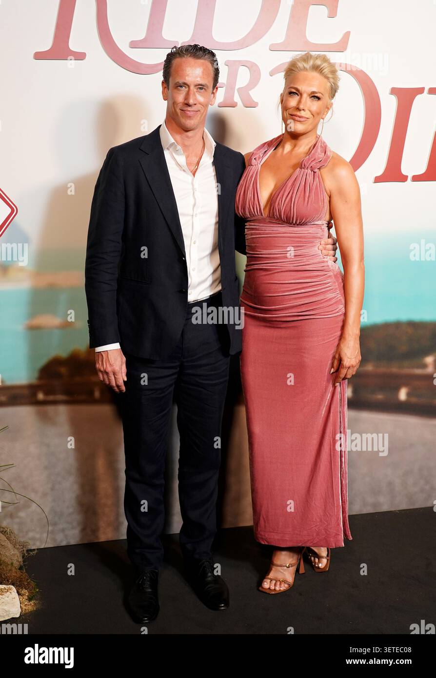 Nick Beresford-Cleary (left) and Hannah Waddingham attends the special ...