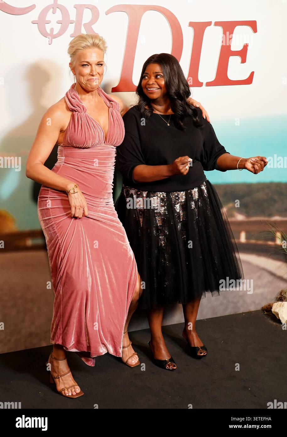 Hannah Waddingham (left) and Octavia Spencer attending the special ...
