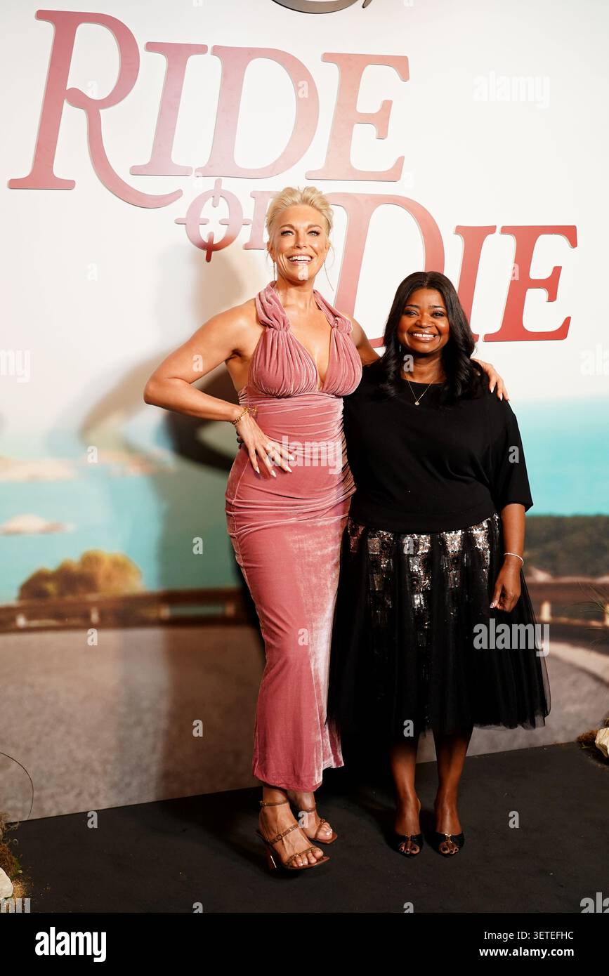 Hannah Waddingham (left) and Octavia Spencer attending the special ...