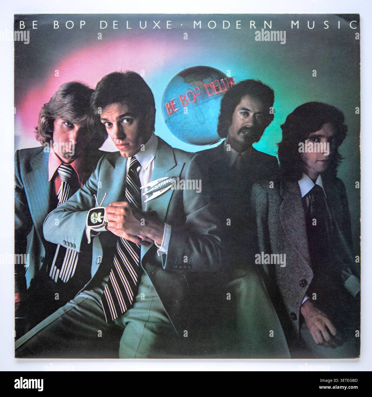 LP cover of Modern Music, the fourth studio album by Be Bop Deluxe ...