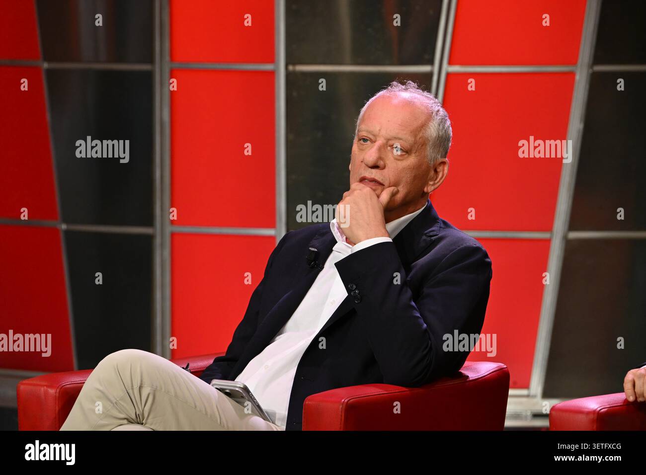 IPA85951437 - Rome: Rai Studios on Via Teulada. The show "Filo Rosso ...