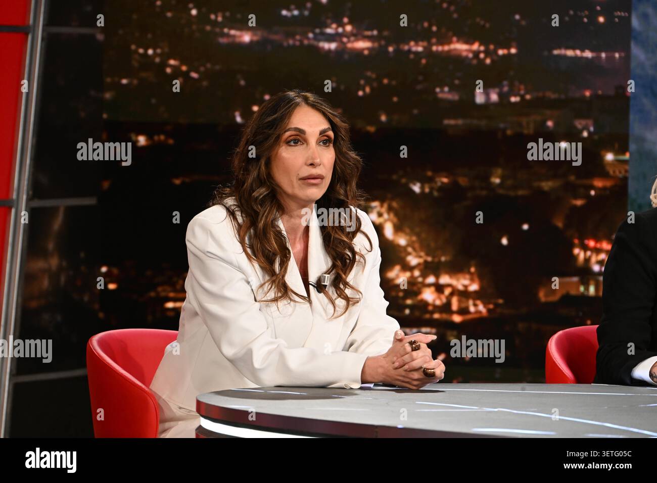 IPA85951519 - Rome: Rai Studios on Via Teulada. The show "Filo Rosso ...