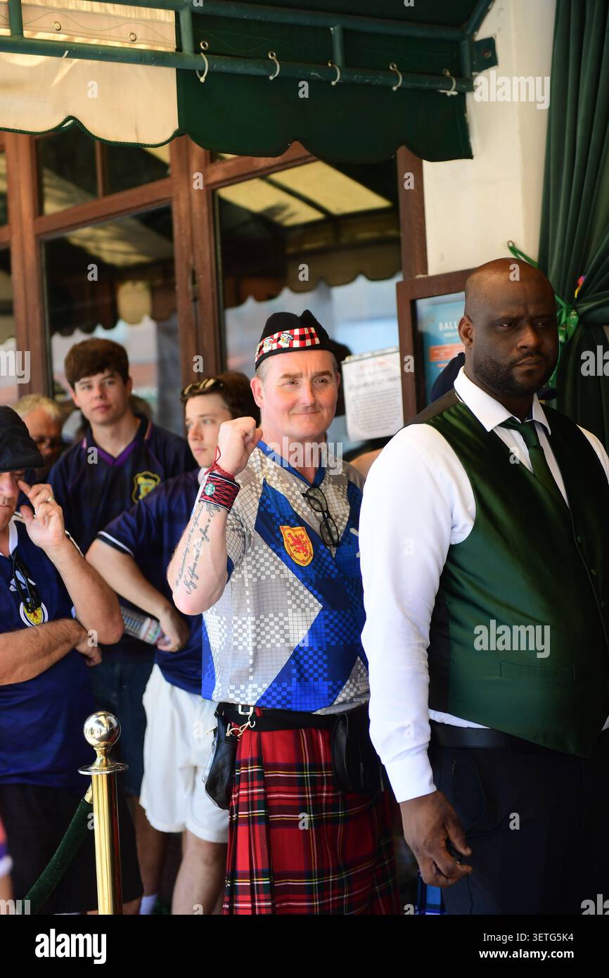 Scotland's fans take over Miami ahead of their march to loanDepot Park ...