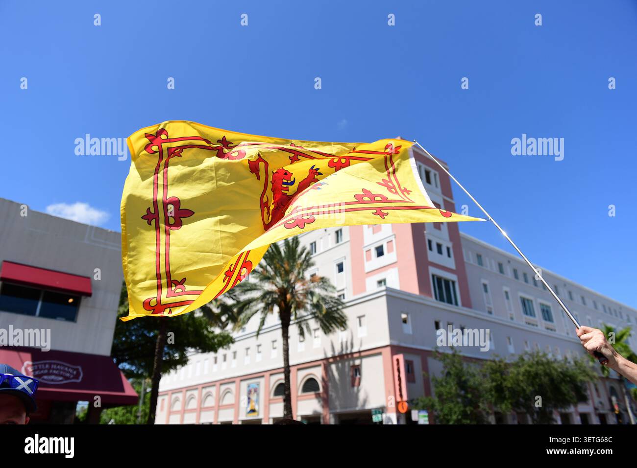 Scotland's fans take over Miami ahead of their march to loanDepot Park ...
