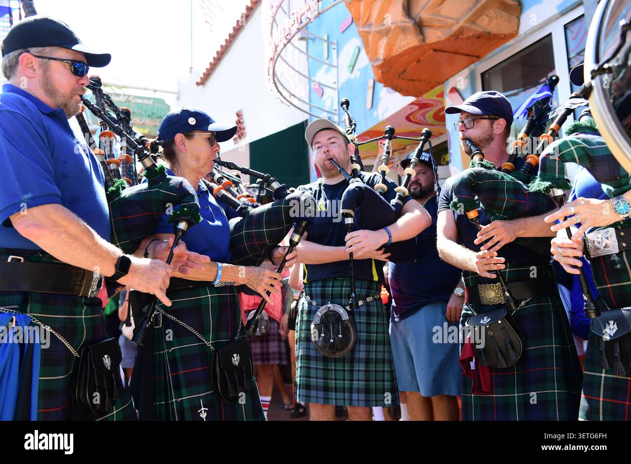 Scotland's fans take over Miami ahead of their march to loanDepot Park ...