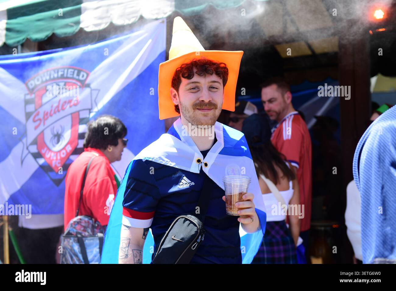 Scotland's fans take over Miami ahead of their march to loanDepot Park ...