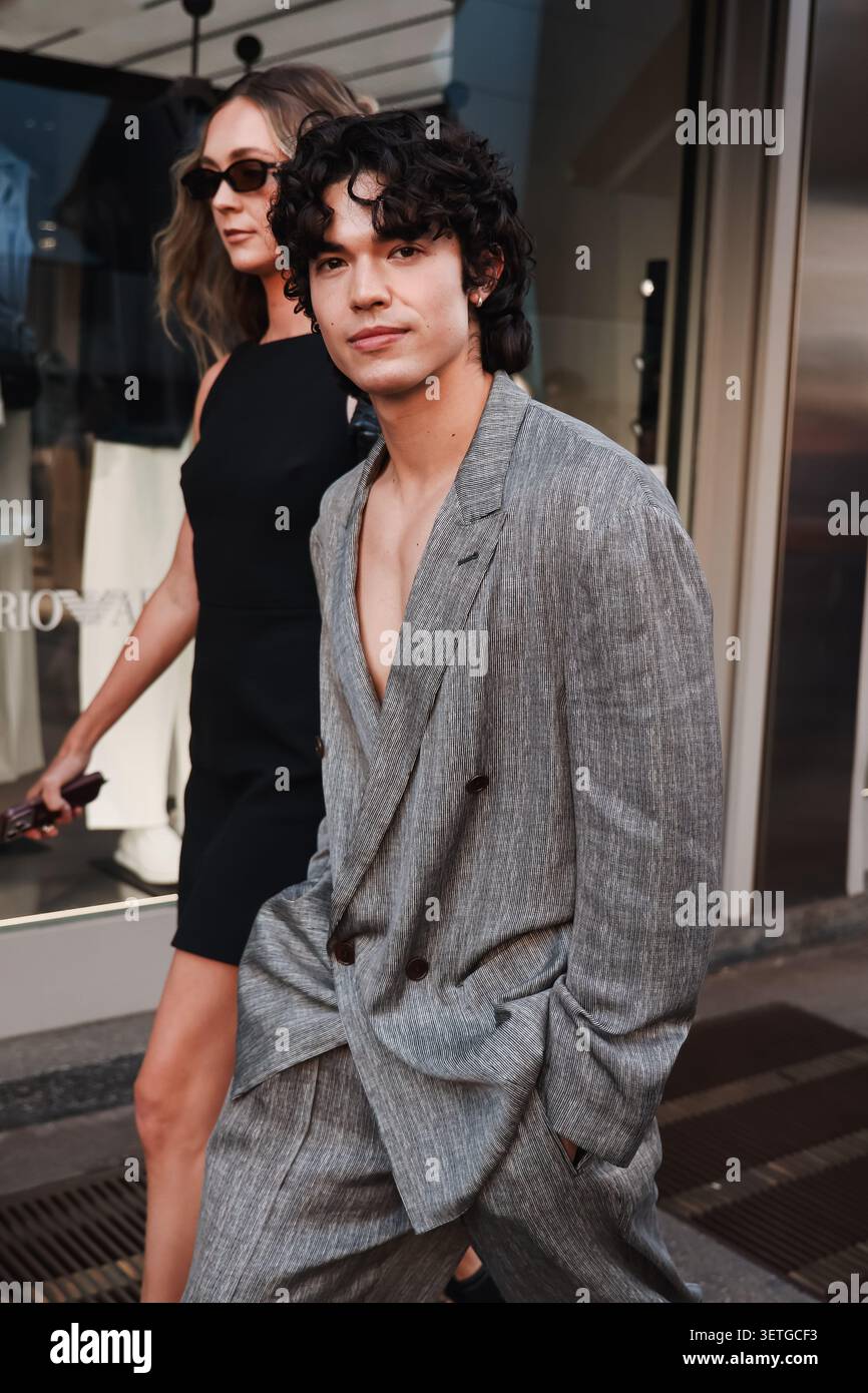 IPA85954272 - Milan, Milan Fashion Week Menswear Spring/Summer 2027 ...