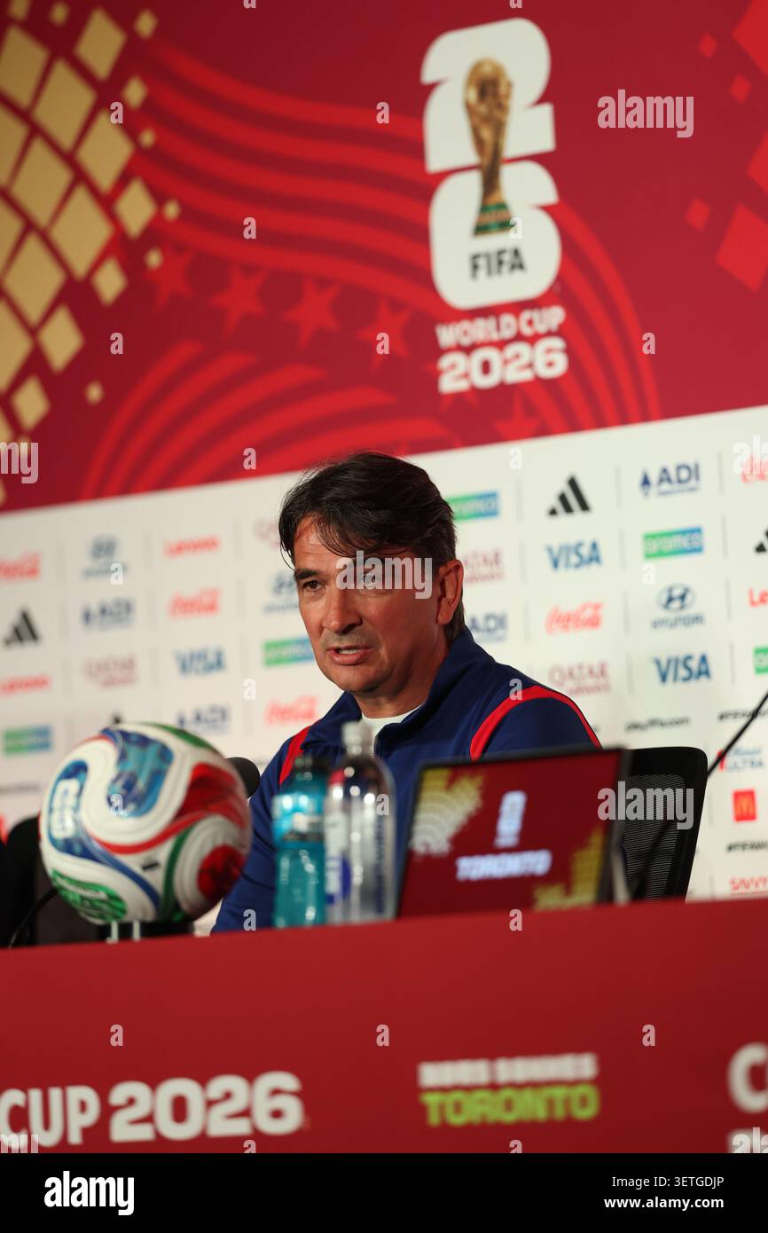 (260623) -- TORONTO, June 23, 2026 (Xinhua) -- Zlatko Dalic, head coach ...